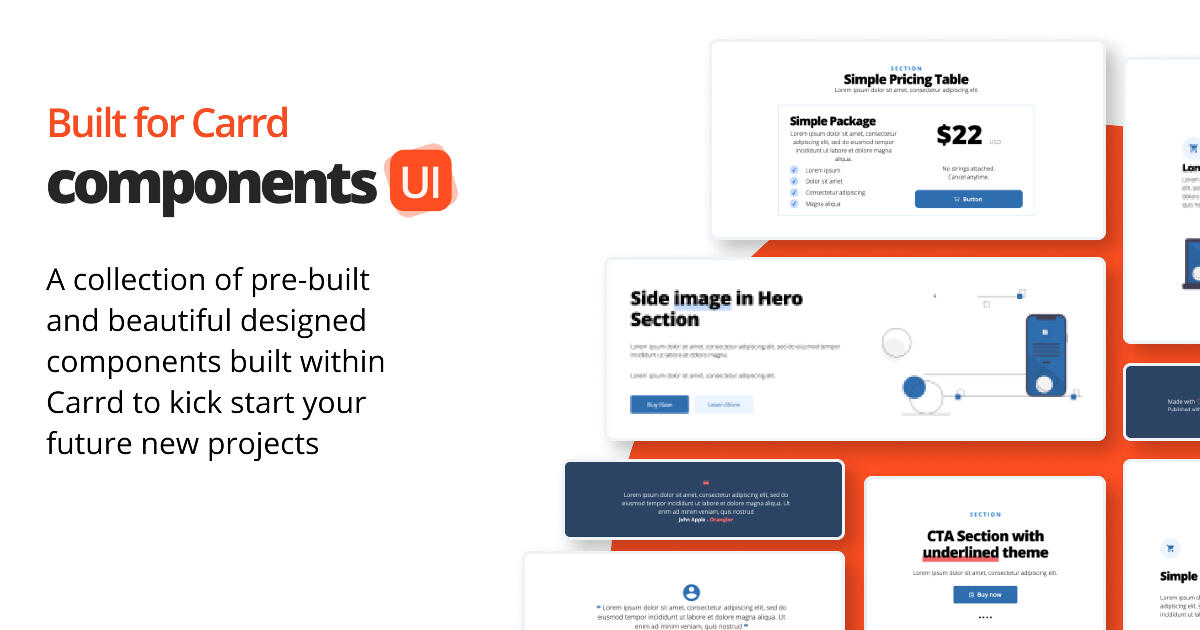 Components UI - Gallery